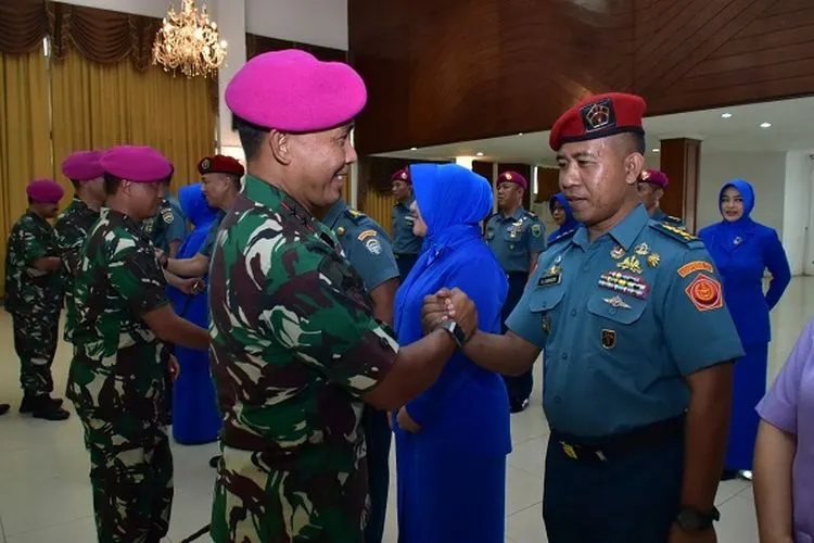 Pesan Dankormar Terhadap 20 Pamen yang Naik Pangkat Jadi Kolonel ...