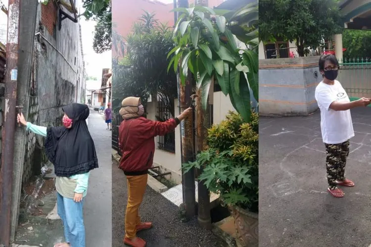Unik, Aksi Jumantik Mandiri Ditandai Bunyi Tiang Listrik - AyoJakarta.com