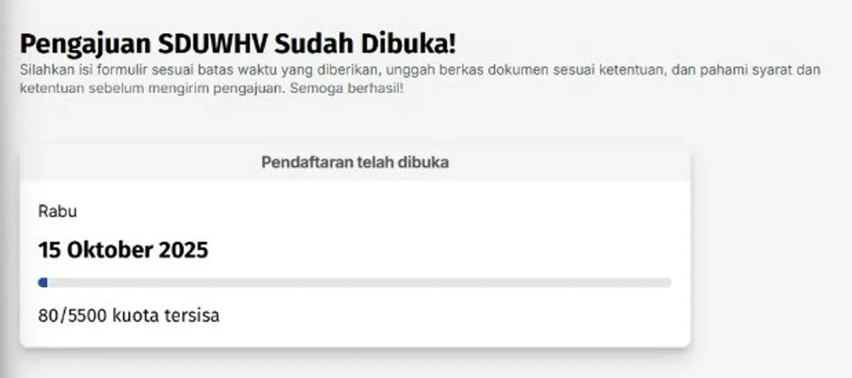 Viral Situs Pengajuan SDUWHV Sulit Diakses hingga 10 Jam, Ditjen ...