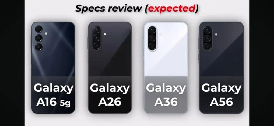 Battle 4 HP Samsung: Galaxy A16 vs Galaxy A26 vs Galaxy A36 vs Galaxy ...