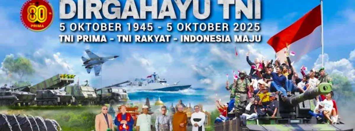 Live Streaming Nonton HUT TNI ke-80 di Silang Monas: Parade TNI ...