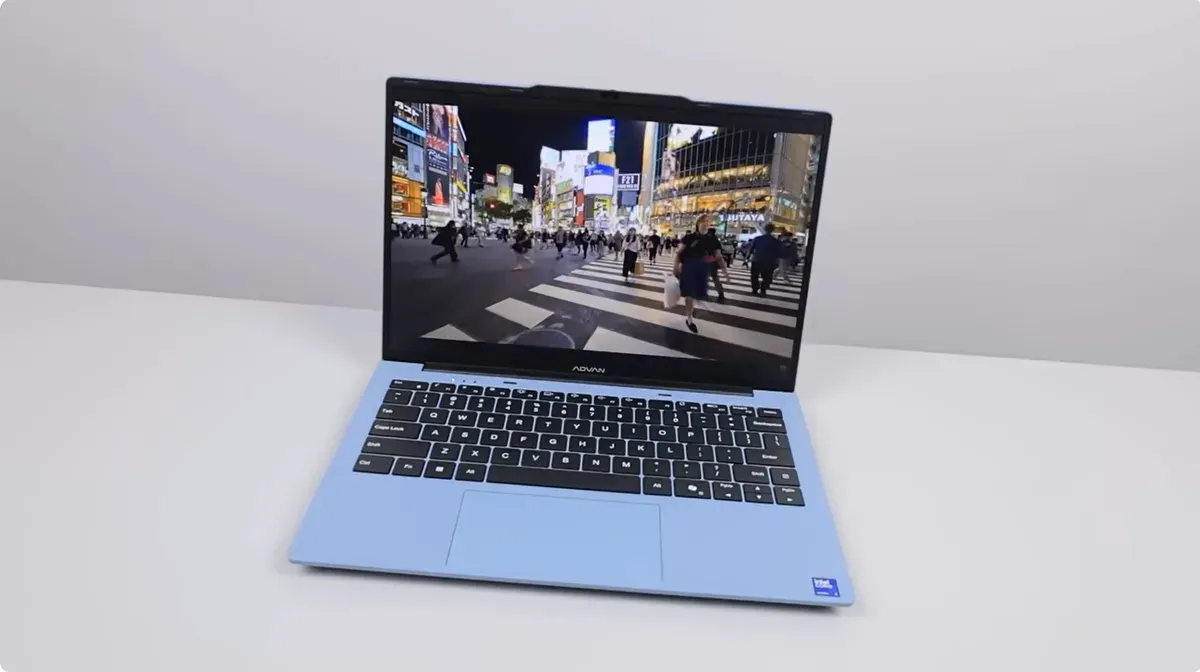 ADVAN Workmate Ultra, Laptop Intel Core Ultra Harga di Bawah Rp8 Juta ...
