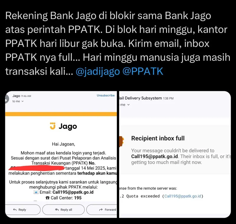 PPATK Beri Klarifikasi Usai Viral Sejumlah Rekening Bank Jago yang Kena ...